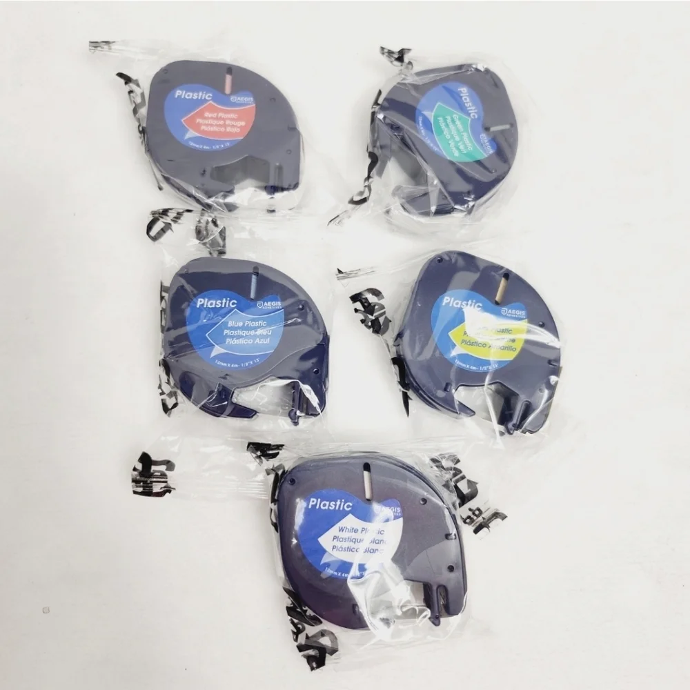 aegis | Office | Aegis Adhesives 5pack Label Tape Replacement Blue Red ...